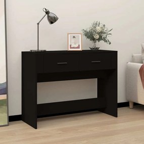 vidaXL Konzolový stolek 100 x 39 x 75 cm kompozitní dřevo [816778] Barva: Bílá