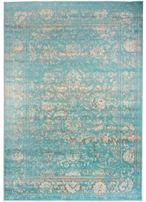 Kusový koberec Alesta tyrkysový 140x200cm