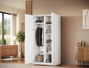 ADRK Furniture Bregma II Skříň s otočnými dveřmi ADRK-W-BRE-100-WG