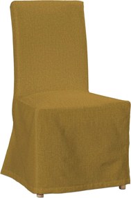 Potah na židli IKEA  Henriksdal, dlouhý barva žlutá látka pletený vzor