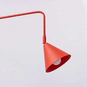 Sollux Lighting Nástěnné svítidlo NOX červené