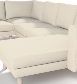 Potah na pohovku IKEA Norsborg rohová, 5-místná se šezlongem barva béžová látka pletený vzor