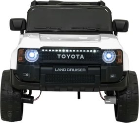 Elektrické autíčko Toyota Land Cruiser PRADO bílé