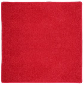 Vopi koberce Kusový koberec Eton červený 15 čtverec - 180x180 cm
