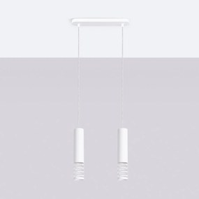 Sollux Lighting Závěsné svítidlo LAMI 2 bílé