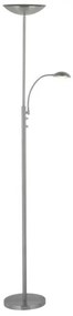 Brilliant G93011/13 Stmívatelná stojací lampa LED ROSANNA se čtecím ramenem