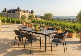 Doppler BERGAMO MELIA LIKA-TEX® zahradní sedací souprava 4+1 antracit