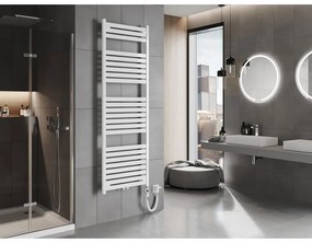 Mexen Uran, elektrické topné těleso 1800x600 mm + topná tyč 900 W, bílá, W105-1800-600-2900-20