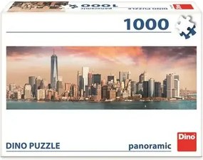 DINO Manhanttan za soumraku 1000 panoramic Puzzle / 1000 dílků / od 15