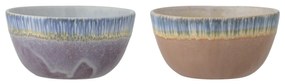 Bloomingville Kameninová miska Cloe Fialová, multi barva, keramika