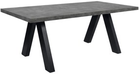 OnaDnes -20% Betonově šedý jídelní stůl TEMAHOME Apex 200 x 100 cm