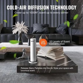 Scent Air Stroj 120 ml Bluetooth difuzér studeného vzduchu 92,9 m² bez vody
