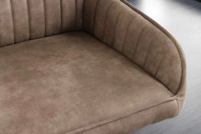 Designová lavice Esmeralda 160 cm taupe