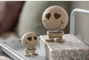 Figurka Soška Hoptimist  Smiley Love S Neopracovaný dub
