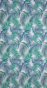 ZÁVĚS NA KROUŽCÍCH PALMS 02 140X250 CM VZOROVANÁ