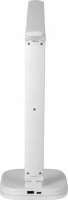 LED RGBW Stmívatelná stolní lampa s bezdrátovým nabíjením LED/7W/5V USB bílá