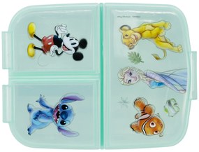 Multibox na svačinu 100 let Disney se 3 přihrádkami