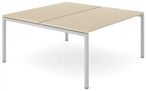 NARBUTAS - Dvoumístný pracovní stůl NOVA U 160x164