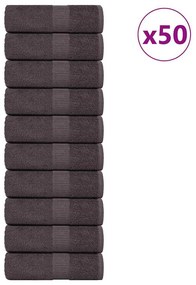 Ručníky FROGN 50 ks antracitové 30x30 cm 360 g/m² 136676