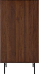 Komoda v dekoru ořechu v tmavě přírodní barvě 60x118,5x45 cm Örgryte – Jotex