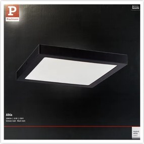 Paulmann 71026 - LED/22W Stropní svítidlo ABIA 230V černá