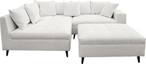XXXLutz ROHOVÁ SEDAČKA, textil, světle šedá MID.YOU - Sedací soupravy - 001628000319