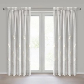 ZÁCLONA NA PÁSCE AURELIA 140X270 CM VZOROVANÁ