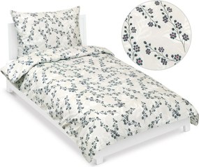 Bavlněné povlečení Béžová,Šedá,Červená 90/813 - 140x220 cm, 70x90 cm