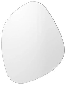 Nástěnné zrcadlo amy 56 x 70 cm stříbrné MUZZA