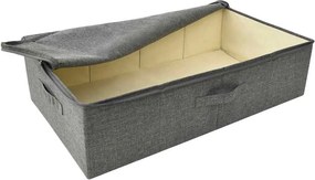 Úložný box textil 70 x 40 x 18 cm antracitový 332903