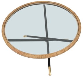 Designový konferenční stolek Vasundhara 80 cm vícebarevný