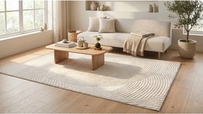 Krémový koberec 120x170 cm Zephyr – ESTE