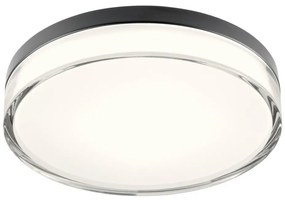 Redo 01-3736 - LED Stropní svítidlo FRISBI LED/18W/230V 3000/4000K IP44 černá