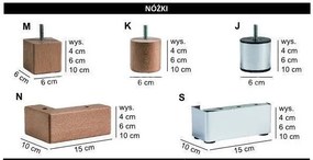 Manželská postel BOXSPRING 202