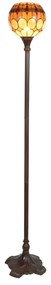 Stojací lampa Tiffany Oxford - 	Ø 27*184 cm 1x E27 / Max 60W