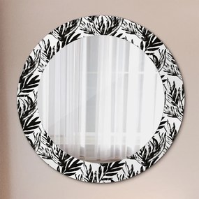 Kulaté dekorativní zrcadlo Netvor fi 60 cm