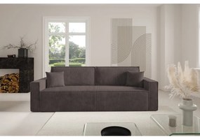 Eka Pohovka BASIC, 240 cm Barva látky: POSO 55 (Světlá šedá)