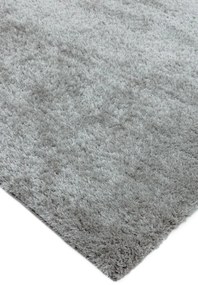 Šedý koberec Trebbia Silver Rozměry: 80x150 cm