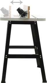 Frézovací stůl ocel a MDF 81 x 61 x 88 cm 147836