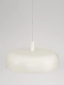 Krémové hliníkové LED stmívatelné závěsné svítidlo ø 40 cm Noelia – Nova Luce