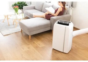 Sencor - Chytrá mobilní klimatizace 3v1 1450W/230V 12000 BTU Wi-Fi bílá + DO