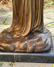 Bronzová soška socha - Madonna