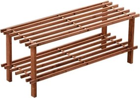 Botník z cedrového dřeva v přírodní barvě 74x30x26 cm Parker – Premier Housewares