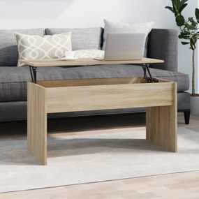 Konferenční stolek dub sonoma 102x50,5x52,5 cm kompozitní dřevo,  809632 HangarStore.cz