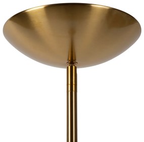 Lucide 19791/24/02 stojací LED lampa Zenith matně zlatá, 20W, 4W, 3000K, 180cm