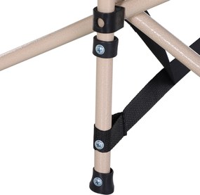Skládací kempingová postel Outsunny s nosnou taškou 190 x 68 x 52 cm pro kempování do 150 kg, postel pro hosty pro dospělé, skládací postel pro vnitř…