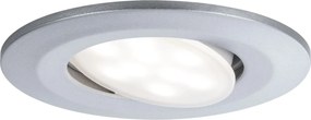 P 93095 HomeSpa LED vestavné svítidlo Calla 3ks sada výklopné IP65 90mm 30° 3x5W 230V CCT matný chrom - PAULMANN