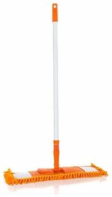 Brilanz Žinylkový mop s teleskopickou tyčí 120 cm, oranžová