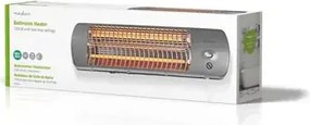 Nedis Koupelnové ohřívače šedá / 1200 W / 2 Tepelné Režimy / X4