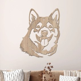 dřevo života Dřevěná dekorace SHIBU INA Zvolte rozměr (cm): 66x80, Zvolte barvu dekoru: Dub Sonoma